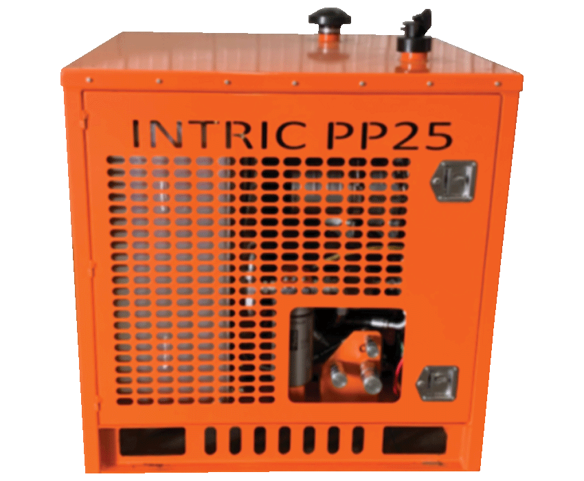 Intric PP25 Power Pack | Hydraulic Power Unit for Drill Rigs & Grout Pumps